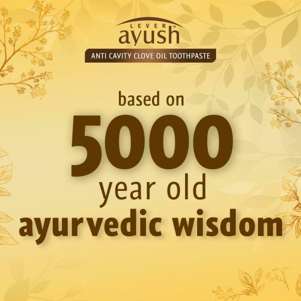 Lever Ayush Anti Cavity Clove Oil Toothpaste 150 g - JioMart