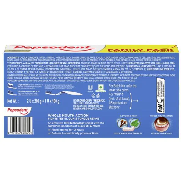 Pepsodent Germi Check Toothpaste