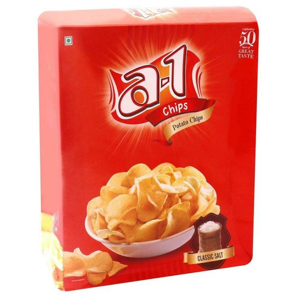A1 Classic Salt Potato Chips 200 g - JioMart