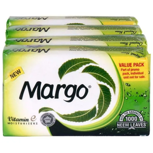 Margo 100% Original Neem Soap 75 g (Pack of 4) - JioMart