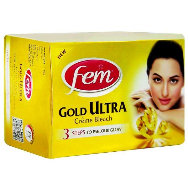 Fem Gold Ultra Creme Bleach 30 g - JioMart