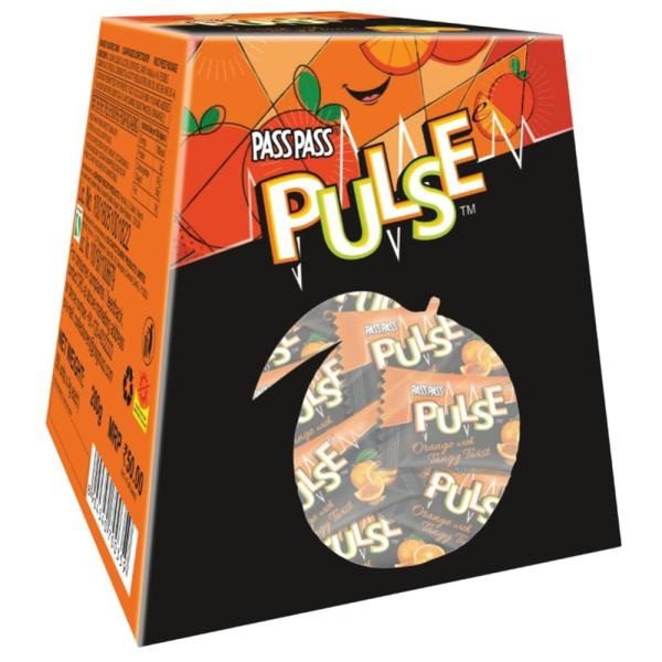 Pass Pass Pulse Orange Candy 200 g - JioMart