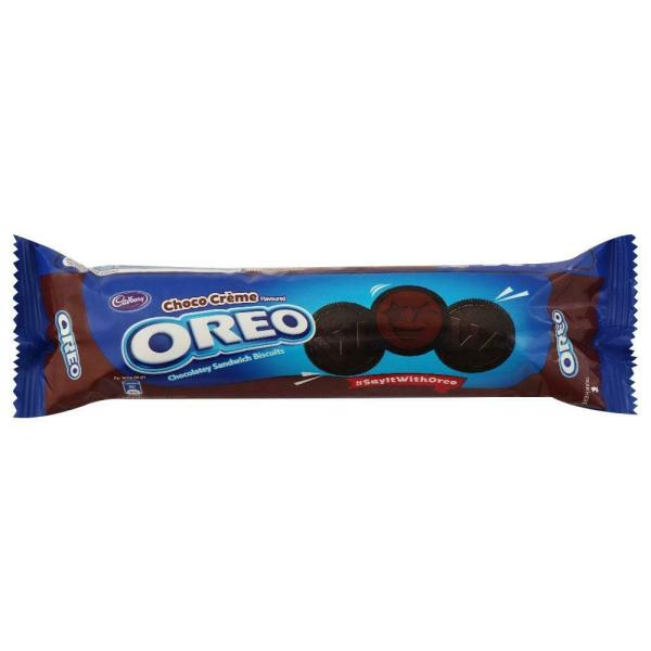 Cadbury Oreo Chocolate Creme Biscuits 120 g - JioMart