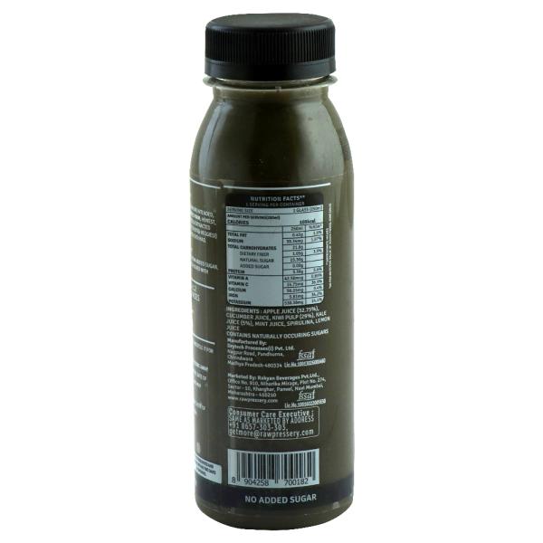 Raw Pressery Lean Fruit And Vegetable Juice 250 ml - JioMart