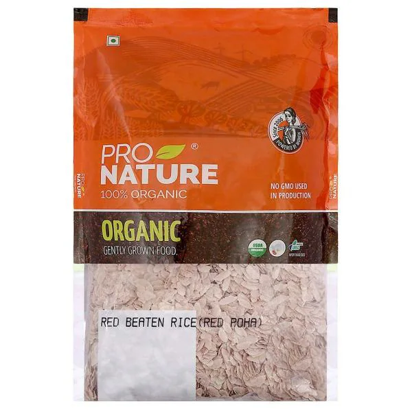 Pro Nature 100% Organic Red Rice Poha / Aval 500 g - JioMart