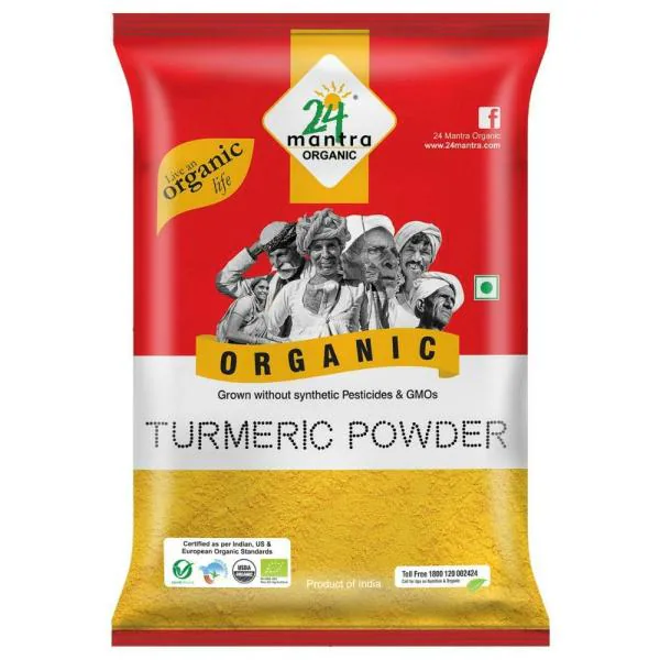 24 Mantra Organic Turmeric Powder 200 g - JioMart