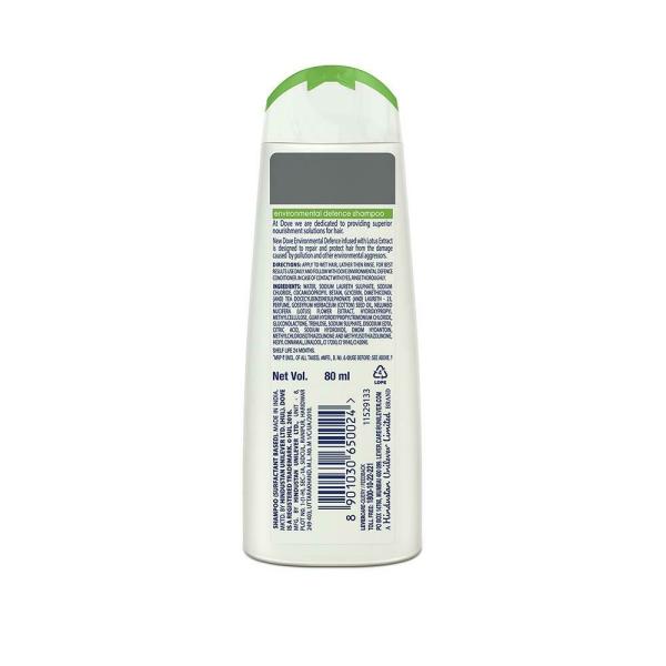 Dove Nutritive Solutions Environmental Defence Anti Pollution Shampoo ...
