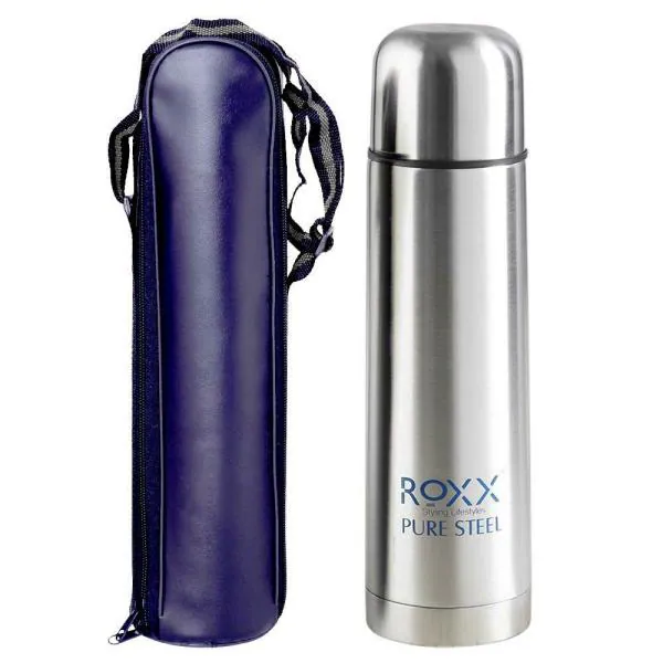 Roxx Stainless Steel Basic Bullet Flask 1 L - JioMart