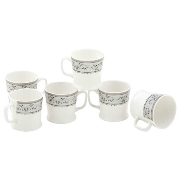 BP Bharat Magic Assorted Ceramic Coffee Mug 180 ml (Set of 6) - JioMart