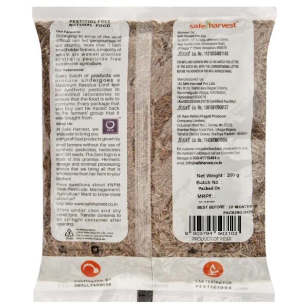 Safe Harvest Jeera 200 g - JioMart