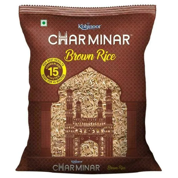 Kohinoor Charminar Brown Rice 1 kg - JioMart