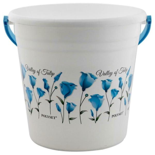 Polyset Flora Printed Plastic Bucket 18 L - JioMart