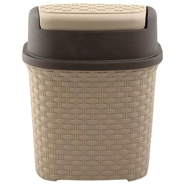 Polyset Brio Plastic Assorted Swing Dustbin 6.2 L - JioMart