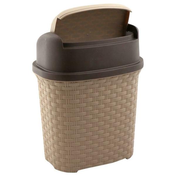 Polyset Brio Plastic Assorted Swing Dustbin 6.2 L - JioMart