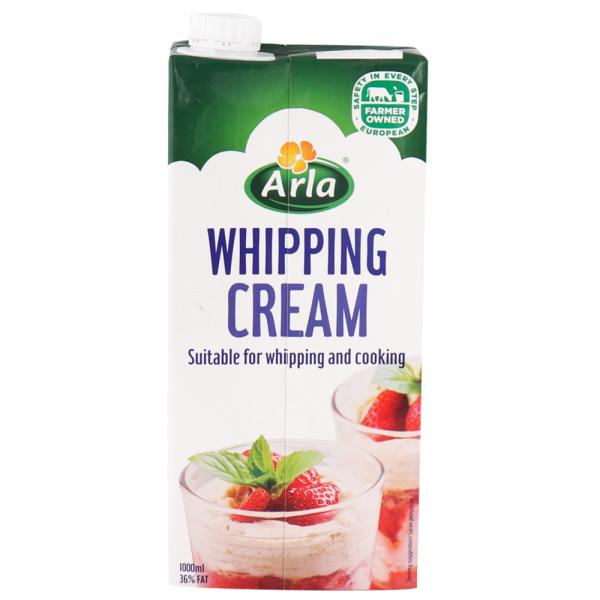 Arla Whipping Cream 1 L (Tetra Pack) - JioMart