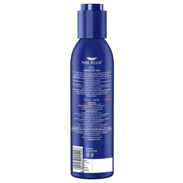 Park Avenue Epic Fragrance Body Spray 130 ml - JioMart