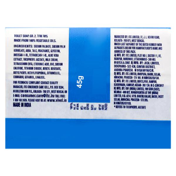 Vivel Aloe Vera Satin Soft Skin Soap 45 g - JioMart