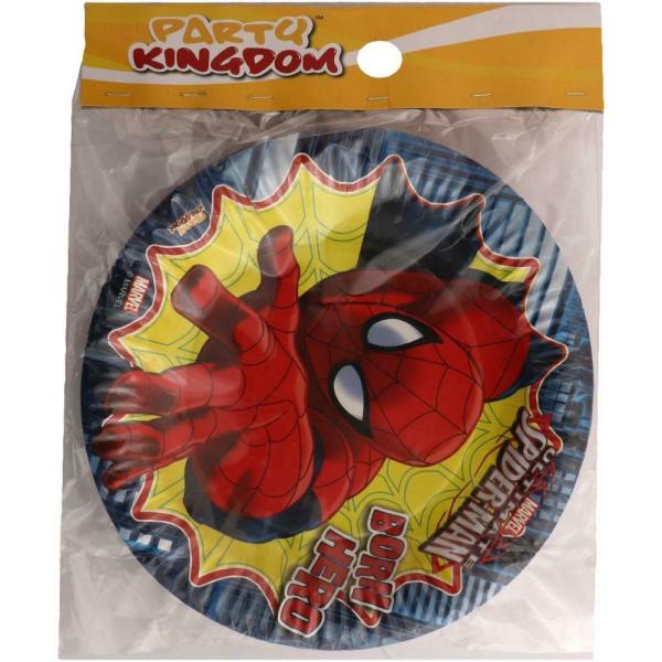 Party Kingdom Spiderman Big Paper Plate (Pack of 10) - JioMart
