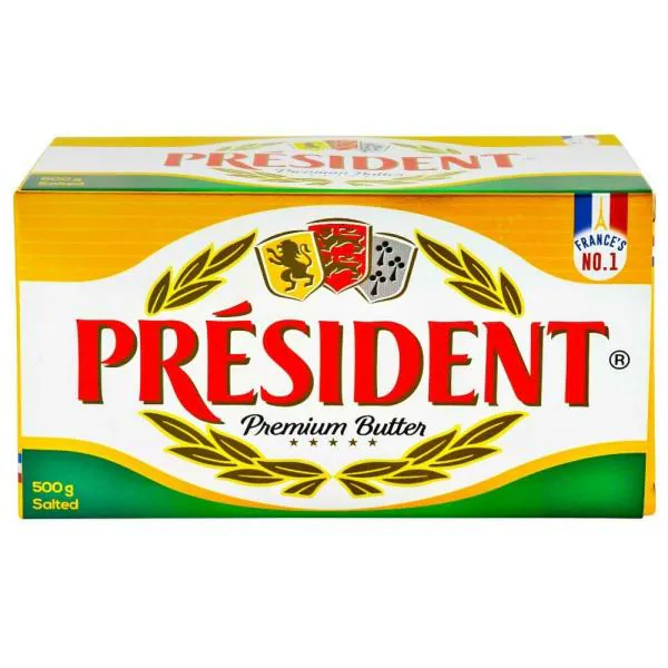 President Salted Butter 500 g (Carton) - JioMart