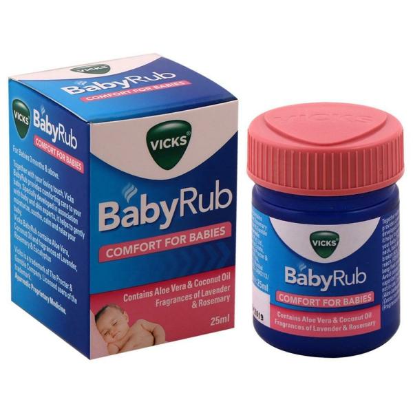 Vicks Aloe Vera and Coconut Oil Baby Rub 25 ml - JioMart