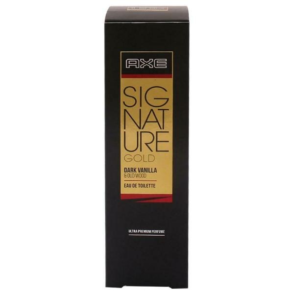 Axe Signature Gold Dark Vanilla & Oud Wood EDT Perfume for Men 80 ml ...