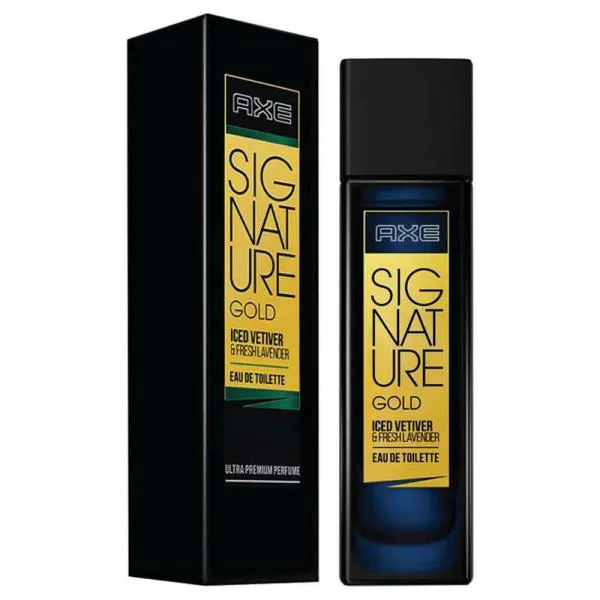 Axe Signature Gold Iced Vetiver & Fresh Lavender EDT Perfume for Men 80 ...