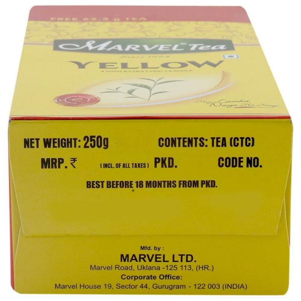 Marvel Yellow Tea 250 g - JioMart