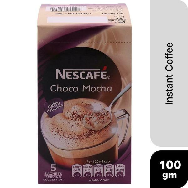 Nescafe Choco Mocha Coffee Premix 20 g (5 pcs) - JioMart