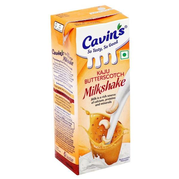 Cavin's Kaju Butterscotch Milkshake 180 ml (Tetra Pak) - JioMart
