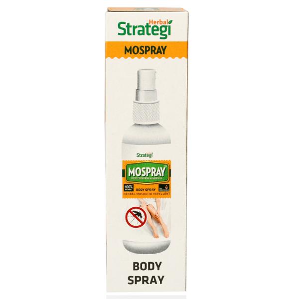 Herbal Strategi Mospray Herbal Mosquito Repellent Body Spray 100 ml ...