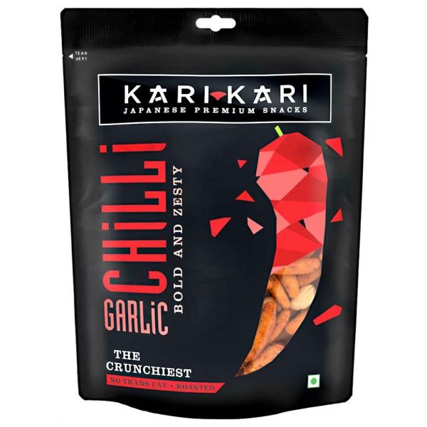 Kari Kari Chilli Garlic Snacks 135 g - JioMart