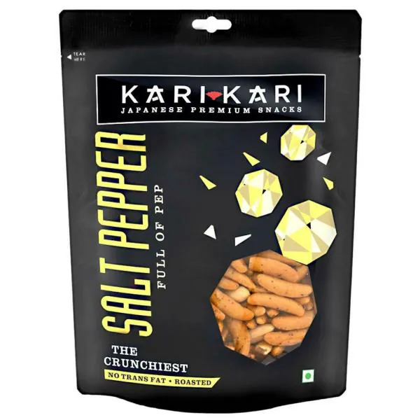 Kari Kari Salt And Pepper Snacks 60 g - JioMart