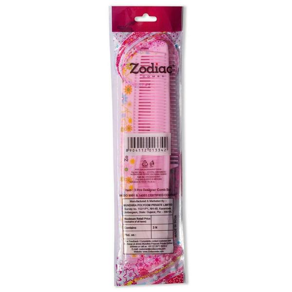 Zodiac Designer Comb Set 3 pcs - JioMart