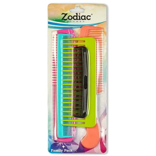 Zodiac Exclusive Multicolor Comb Set 5 pcs - JioMart