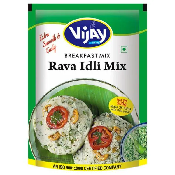 Vijay Instant Rava Idli Mix 500 g - JioMart
