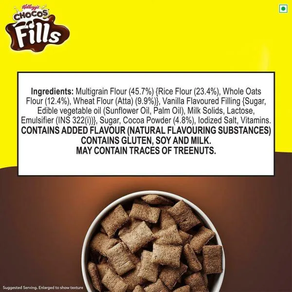 Kellogg's Choco Vanilla Choco Fills 180 g - JioMart