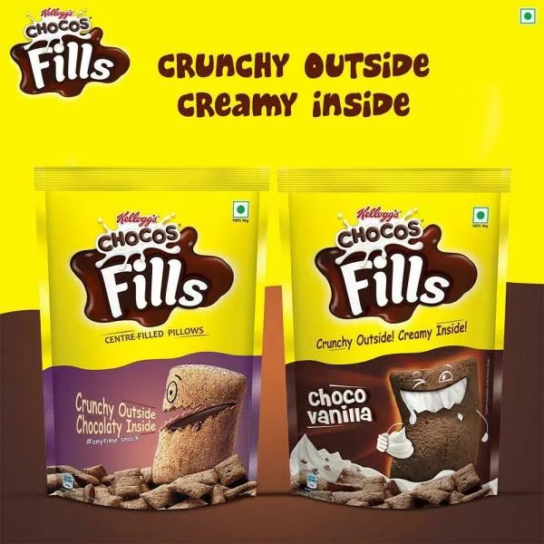 Kellogg's Choco Vanilla Choco Fills 180 g - JioMart