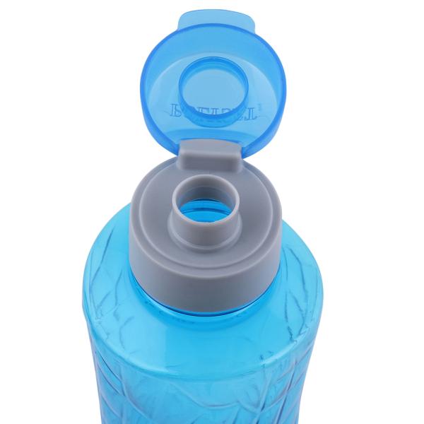 Polyset Cool Cube Crystal Blue Plastic Flipflop Water Bottle 600 ml ...