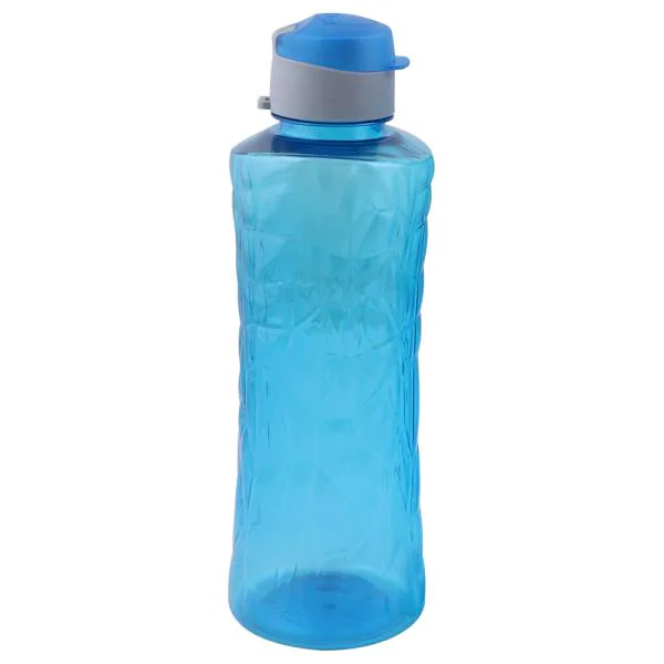 Polyset Cool Cube Crystal Blue Plastic Flipflop Water Bottle 600 ml ...