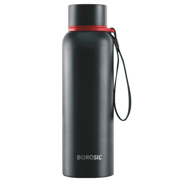 Borosil Flair Trek Green Stainless Steel Vacuum Insulated Flask 500 ml ...