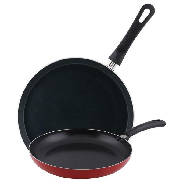 Trishna Aluminium Non-Stick Tava 26 cm & Fry Pan 24 cm (2 pcs) - JioMart