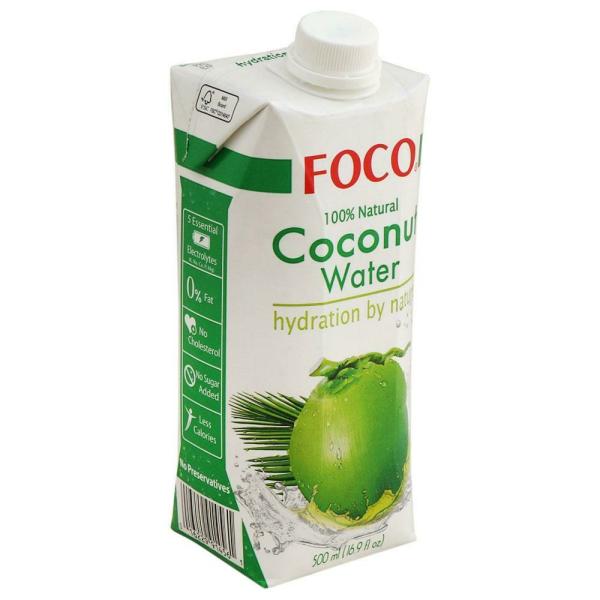Foco 100% Natural Coconut Water 500 ml - JioMart