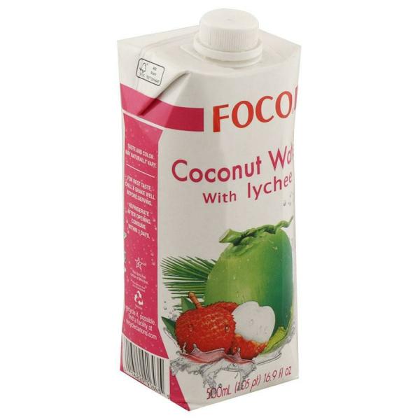 Foco Lychee Flavoured Coconut Water 500 ml - JioMart