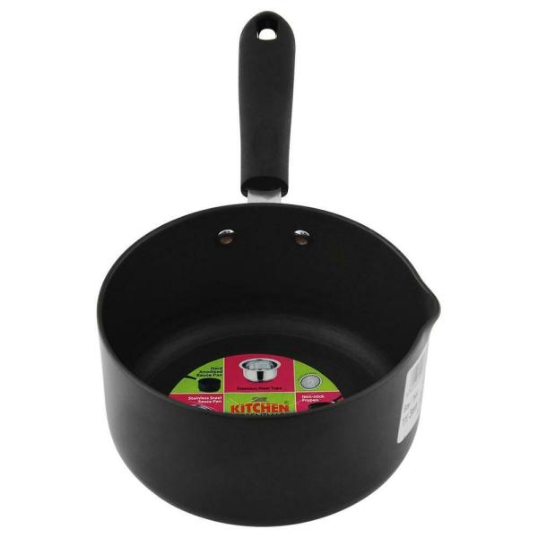 Kitchen Essentials Keyur Hard Anodised Sauce Pan 11 inch - JioMart