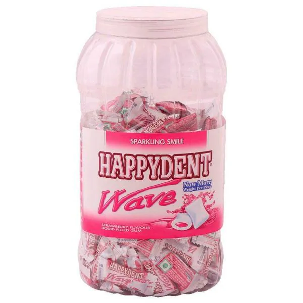 Happydent Wave Strawberry Gum 404.8 g (176 pcs) - JioMart