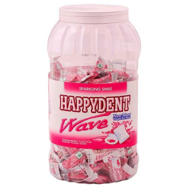 Happydent Wave Strawberry Gum 404.8 g (176 pcs) - JioMart