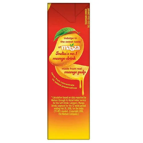 Maaza Refresh Mango Drink 150 ml - JioMart
