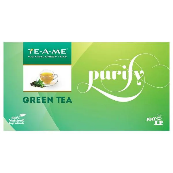 Te-A-Me Green Tea Bags 100 pcs - JioMart