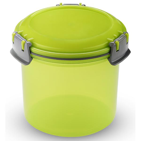 Polyset Lock It Assorted Colour Round Plastic Container 600 ml - JioMart