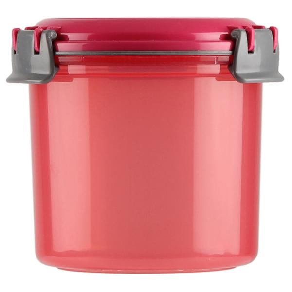 Polyset Lock It Assorted Colour Round Plastic Container 600 ml - JioMart